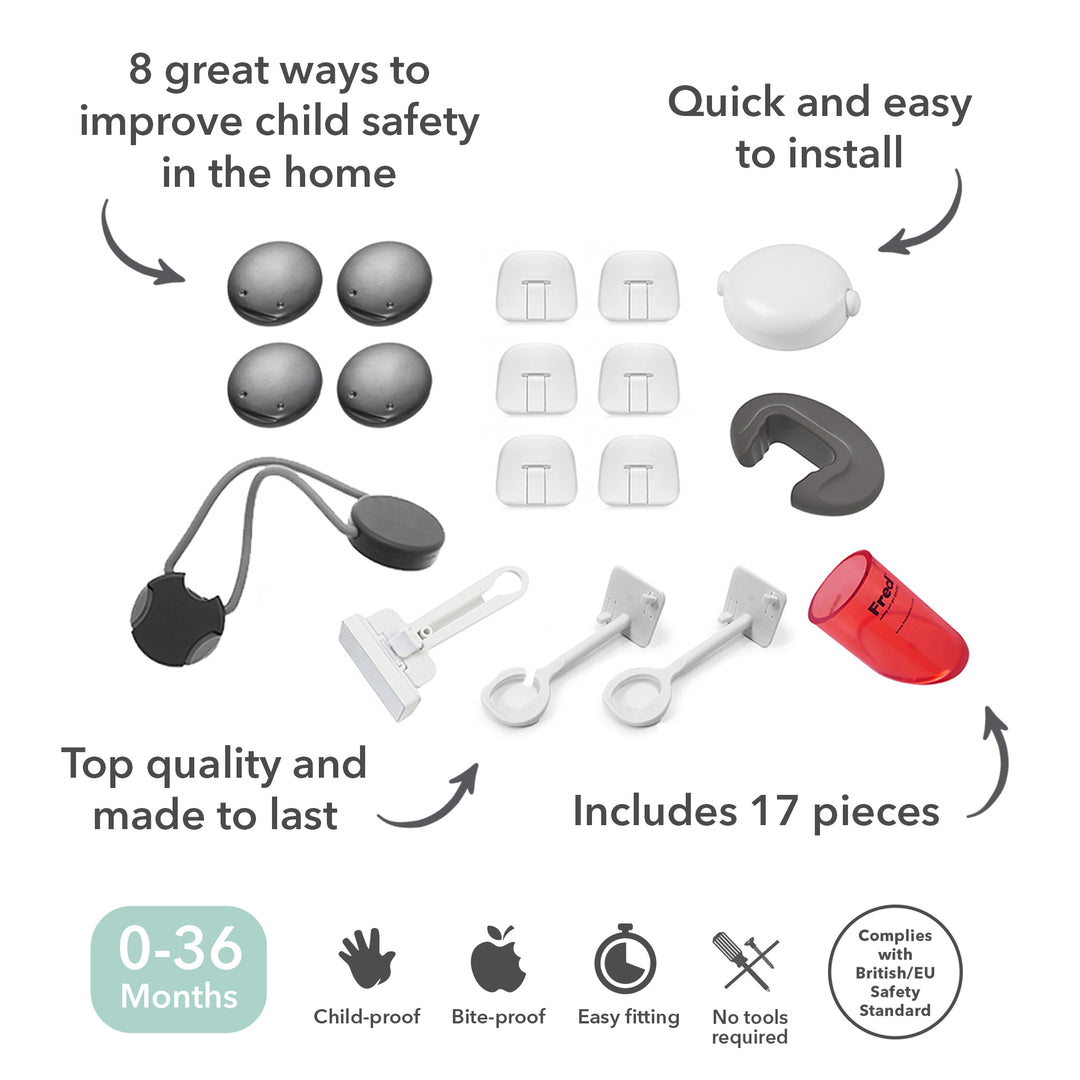 Fred Safety Home Safety Starter Pack (x17 pieces)